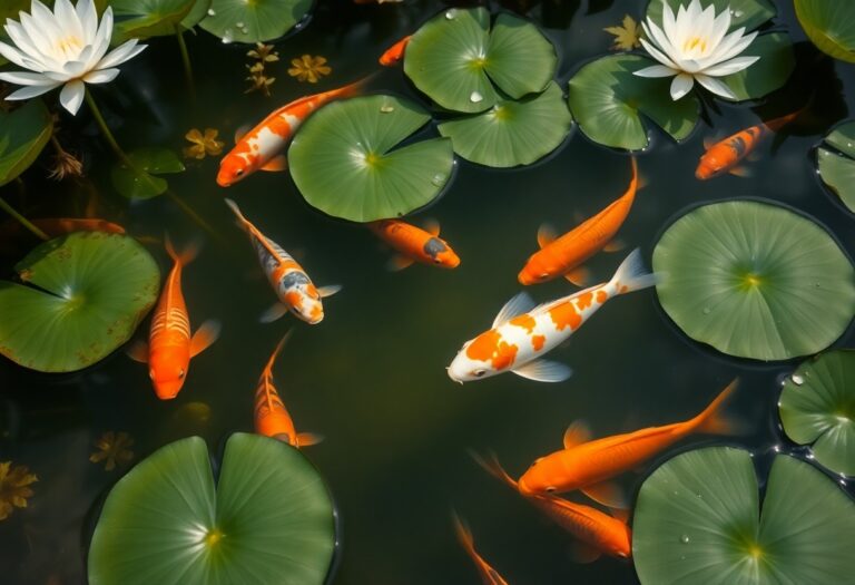 How to Draw Pond Fish and Other Pond Fish Art Ideas - The Outdoor Pond